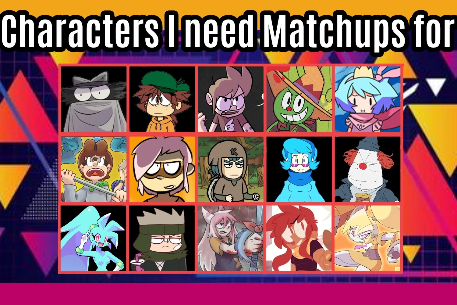 Look for opponents for 14 web series/webcomic characters | Fandom