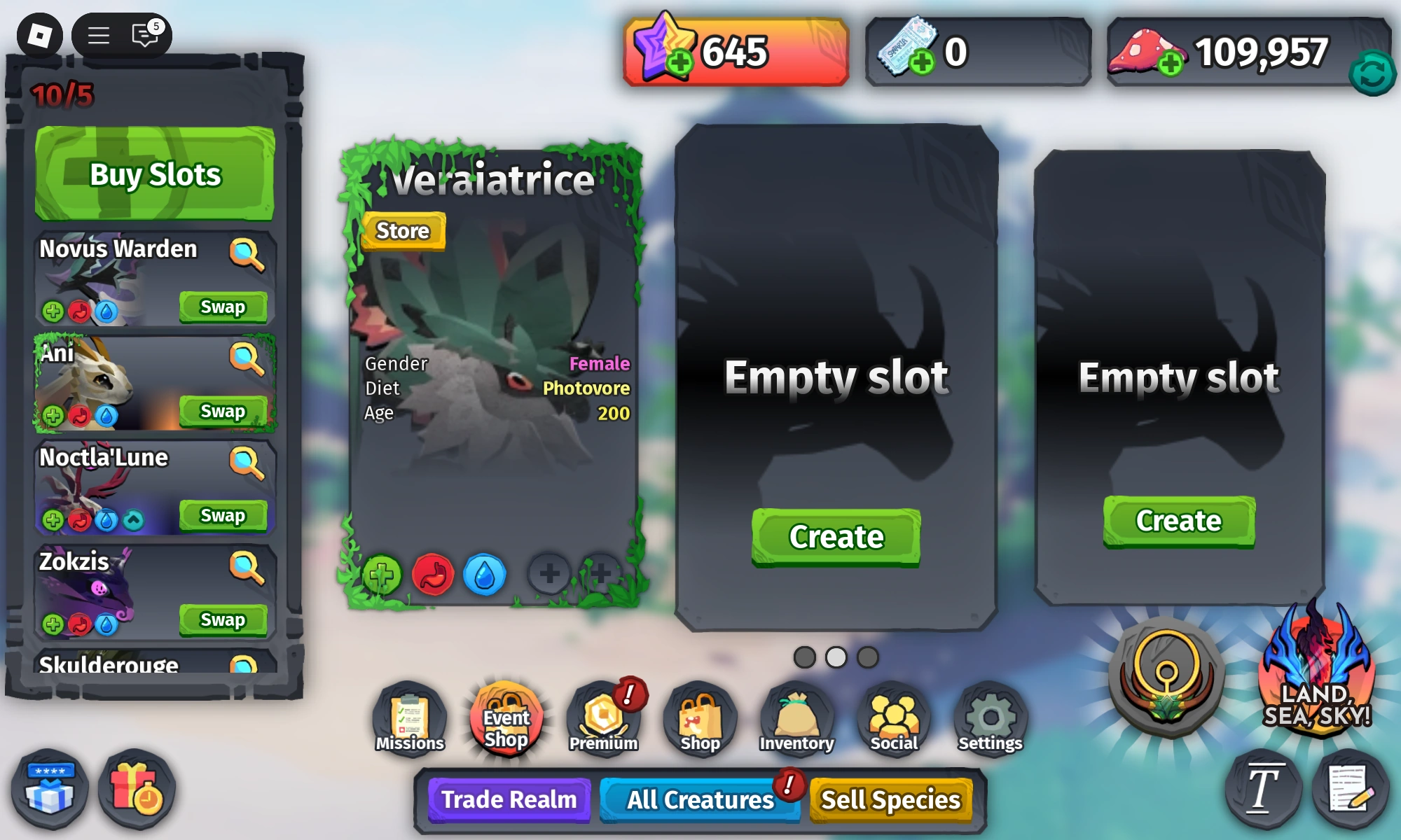 I finally sold my fully venerated dbl red Aer slot at trade realm, and ...