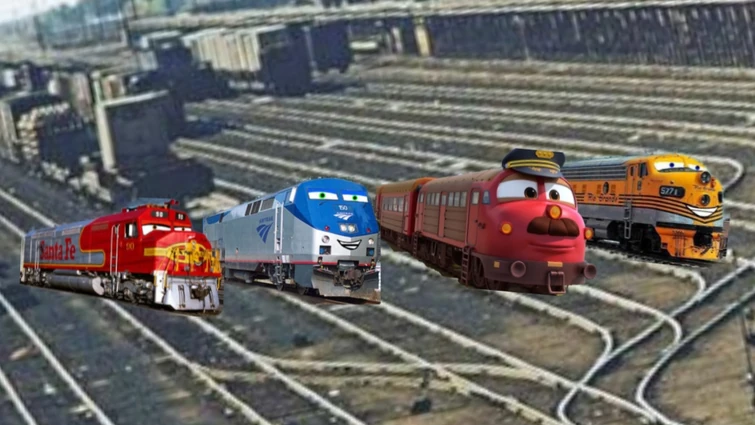 Disney Pixar Trains - Hanging out The Railroad Yard | Fandom