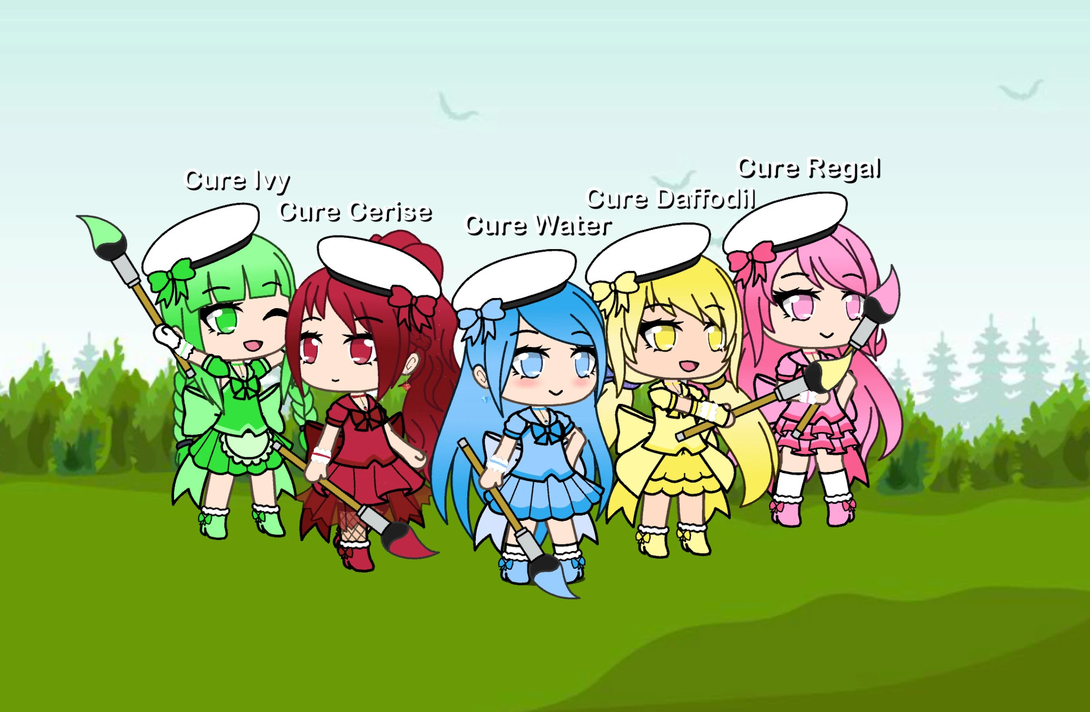 My fanmade Precure series in gacha life and club | Fandom