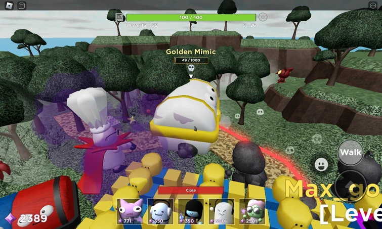 When you get a Golden Mimic but not a Mimic bot: | Fandom