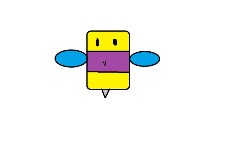 I tried to draw Bea's bee in Paint!🐝 | Fandom