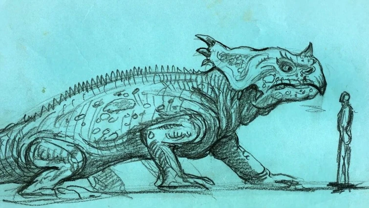 Here’s some unused Rhedosaurus designs | Fandom