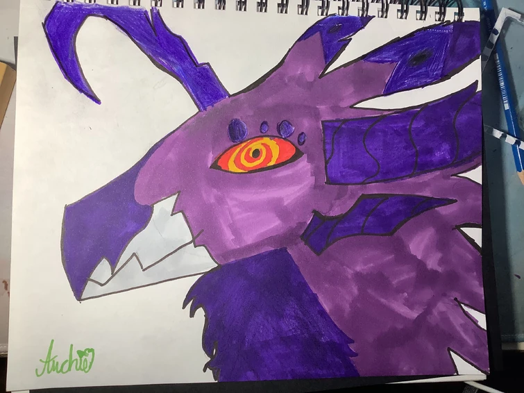 Completed aolenus art | Fandom