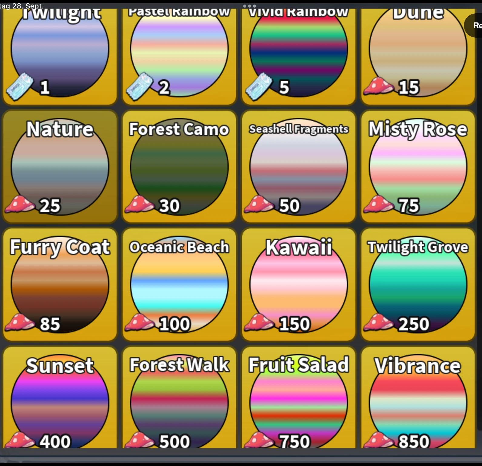 New colour palettes!!!! | Fandom