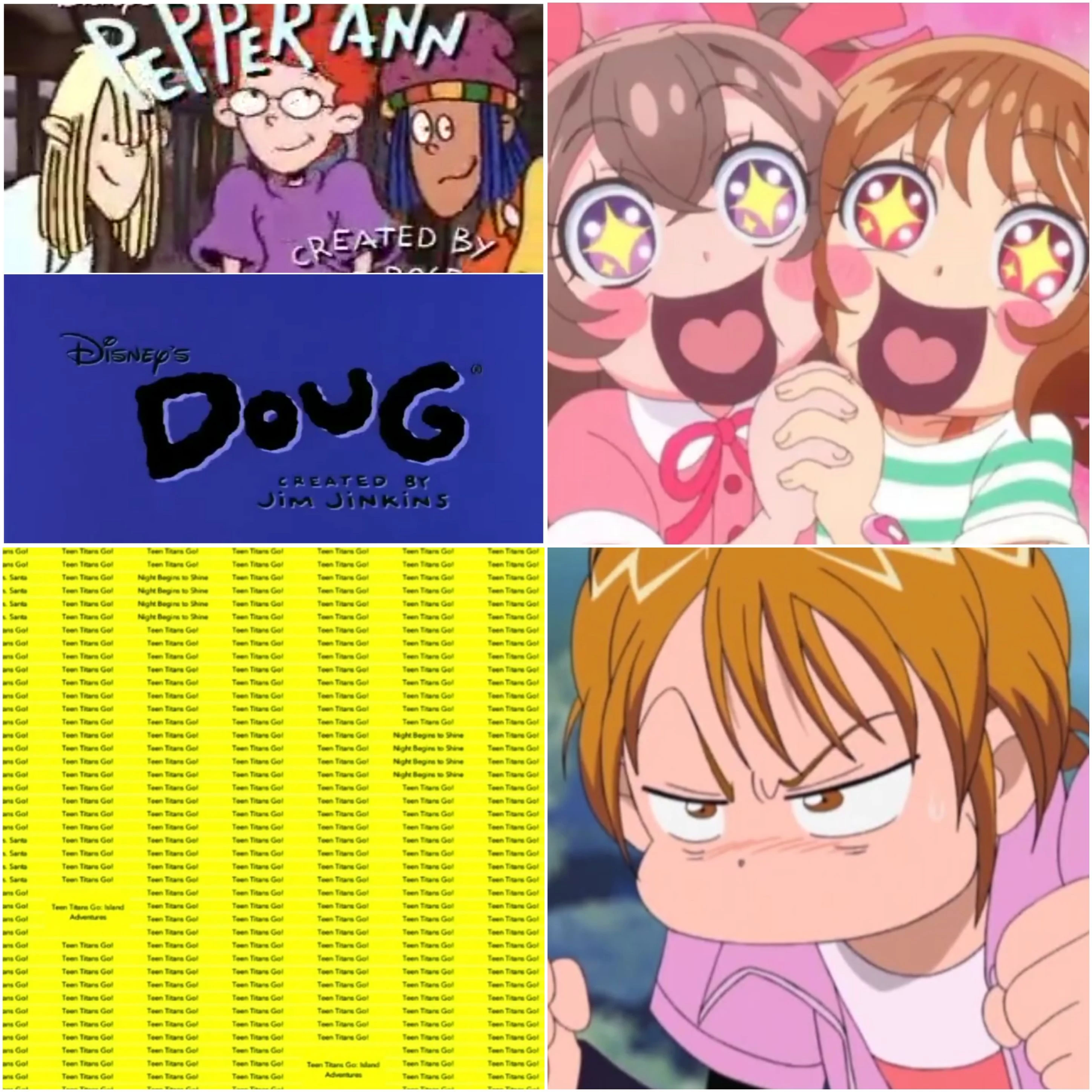 My Fav Disney Shows Vs TTG Meme, With Precure Faces^^ (I love Pepper ...