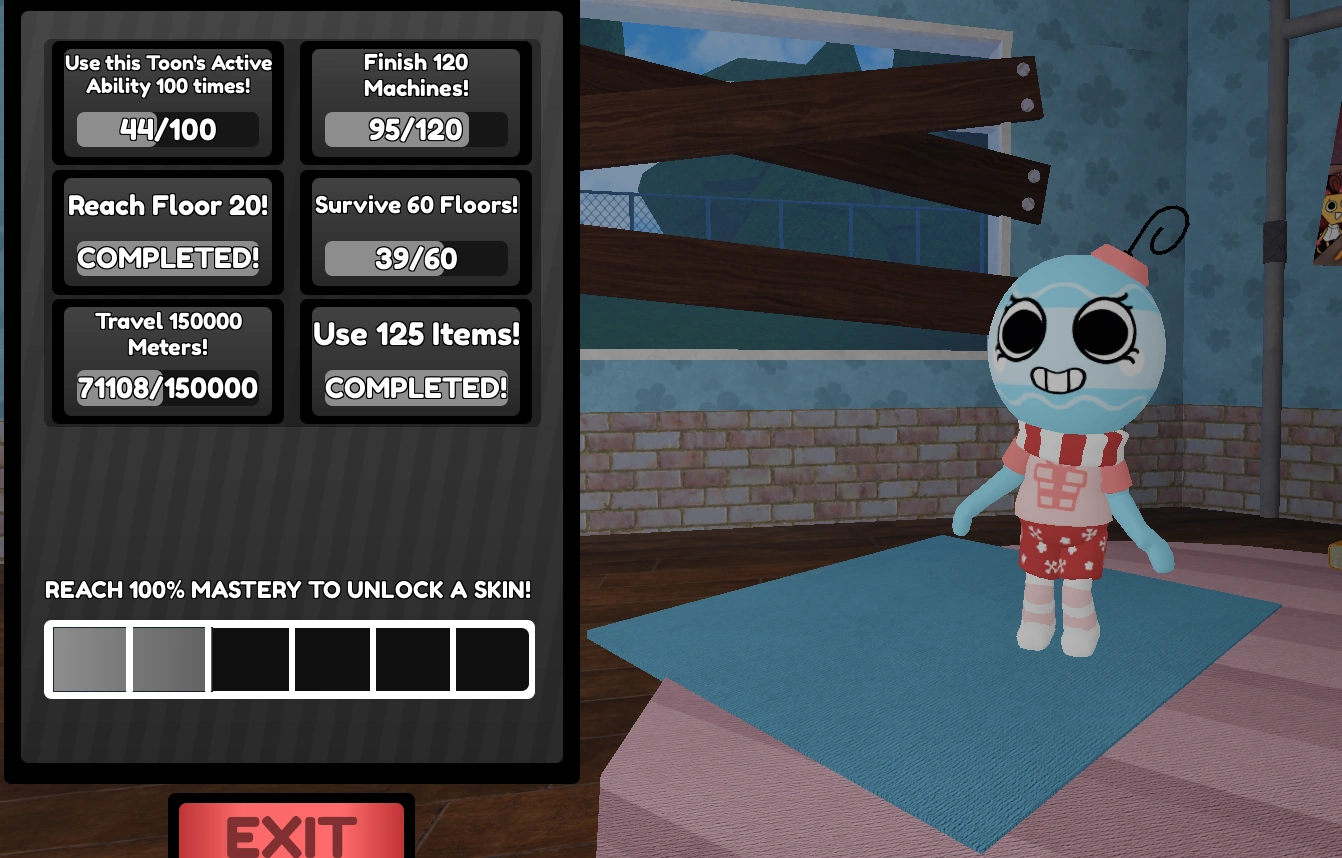 Current Progress on bobette mastery | Fandom