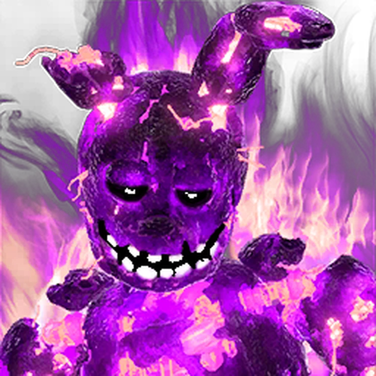 Purple Flaming Springtrap | Fandom
