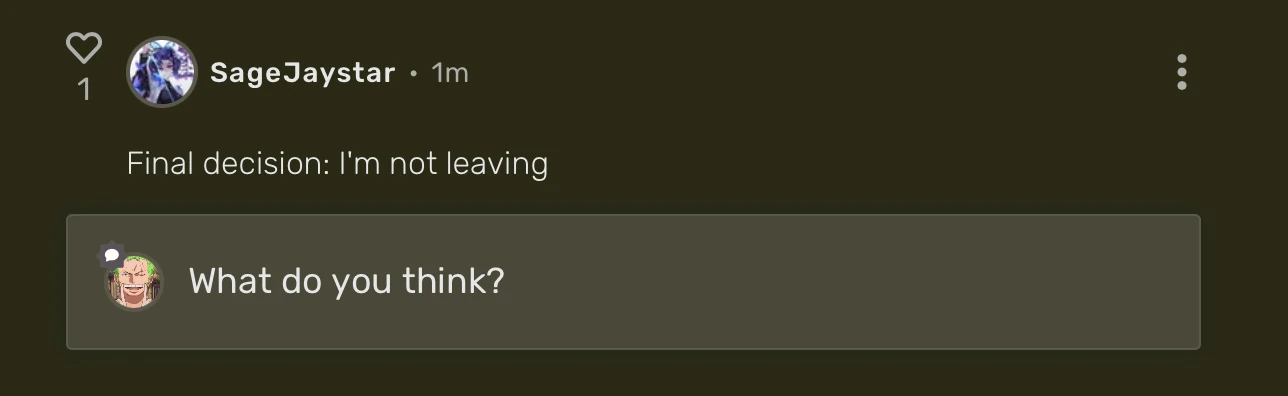 Sage is not leaving. Y’all can stop crying now lmao | Fandom