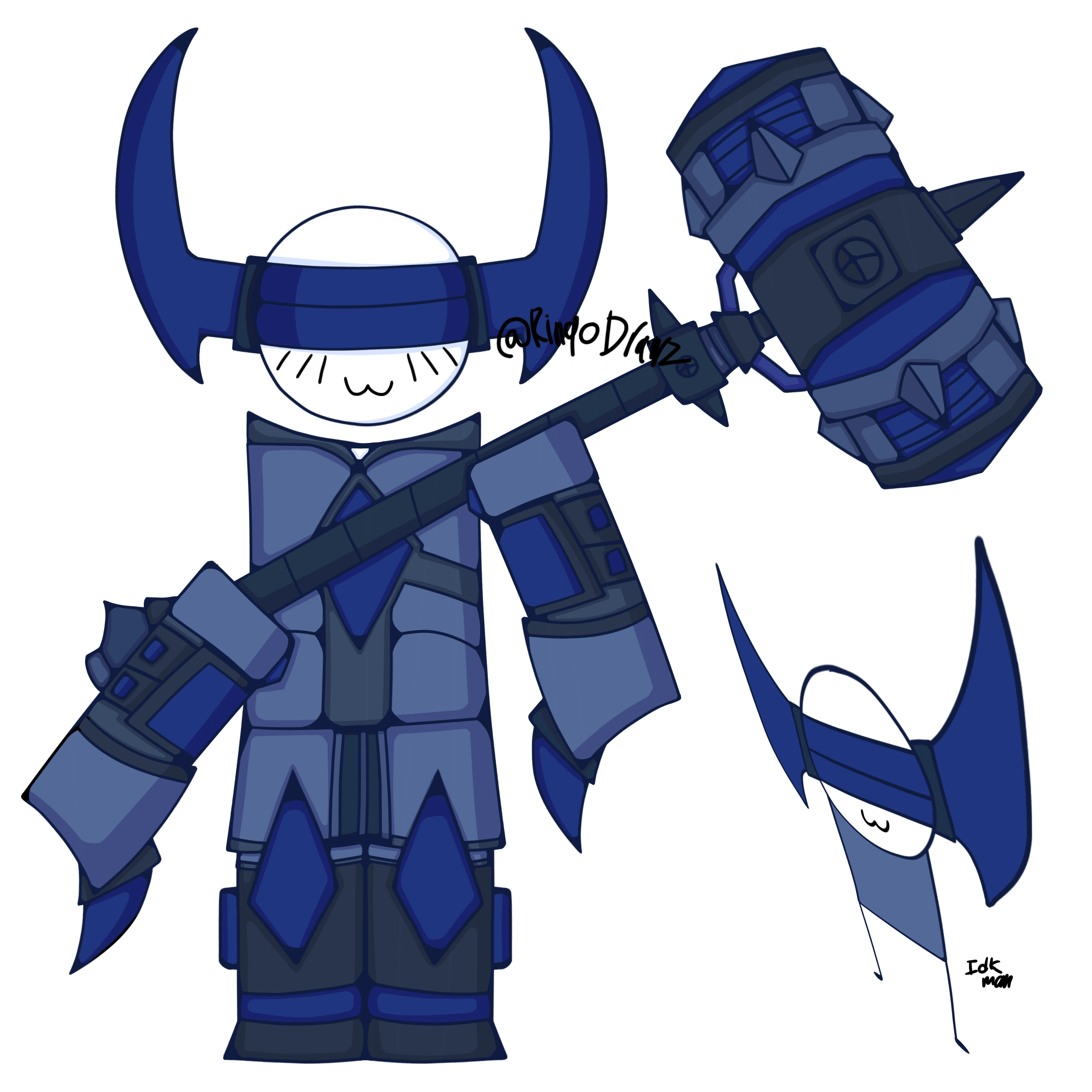 Guys, he’s BLUE!!!! | Fandom