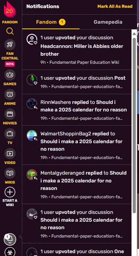 why is fandom trying to give me a false sense of inhabitance | Fandom