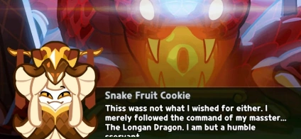 Spoilers! snake fruit cookie is affogato 2.0 | Fandom