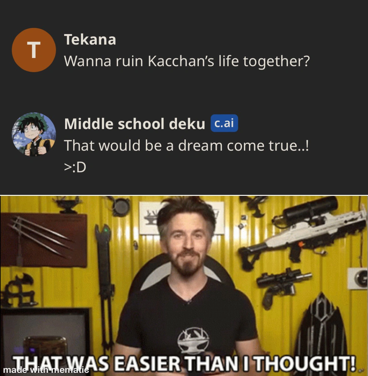 character ai deku is something else | Fandom