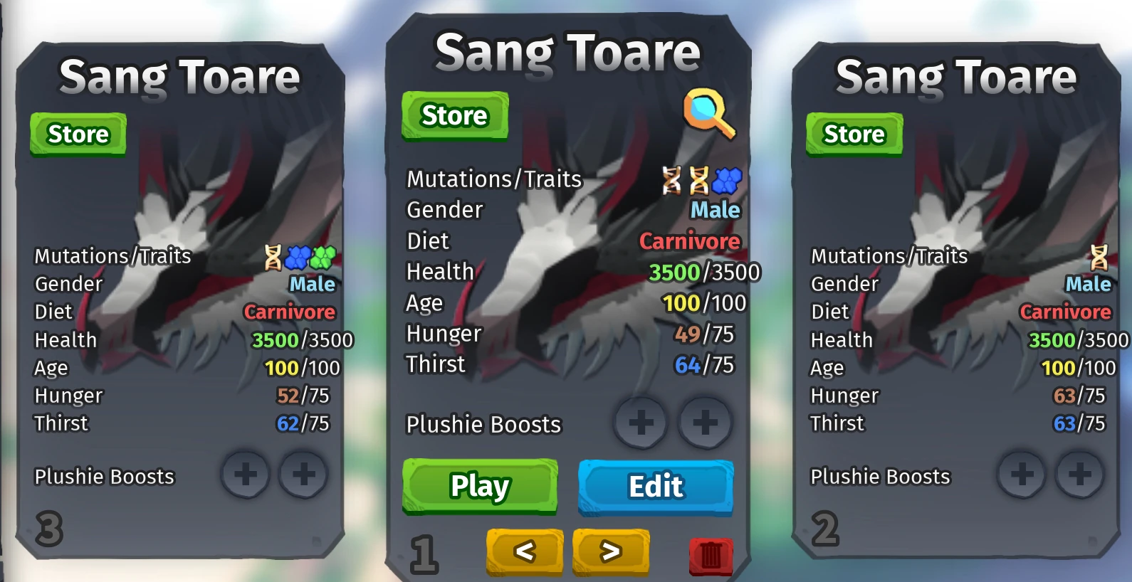 Selling sang toare mutations | Fandom