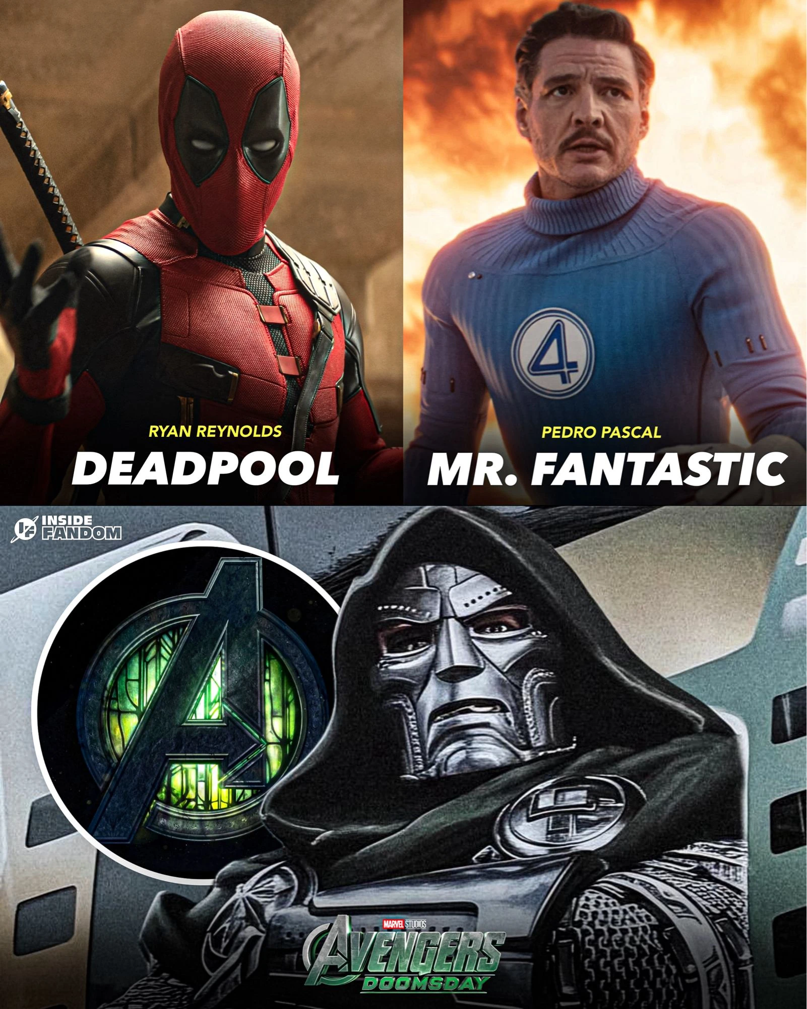 Mr. Fantastic and Deadpool will reportedly have a fight sequence in ...