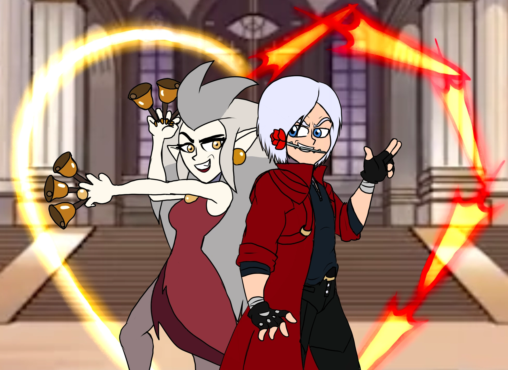 Danteda Pose Strike By Moderneddy01 On Deviantart Fandom