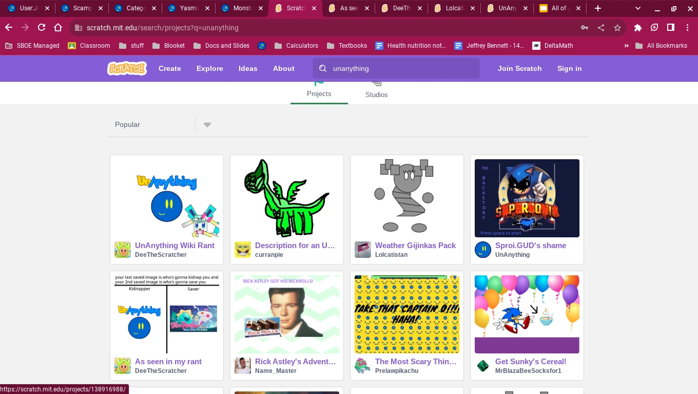 UnAnything's Defamation on Scratch by DeeTheScratcher | Fandom