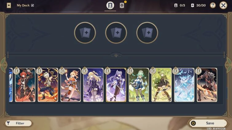 Share your current inventory of genius invocation tcg cards | Fandom