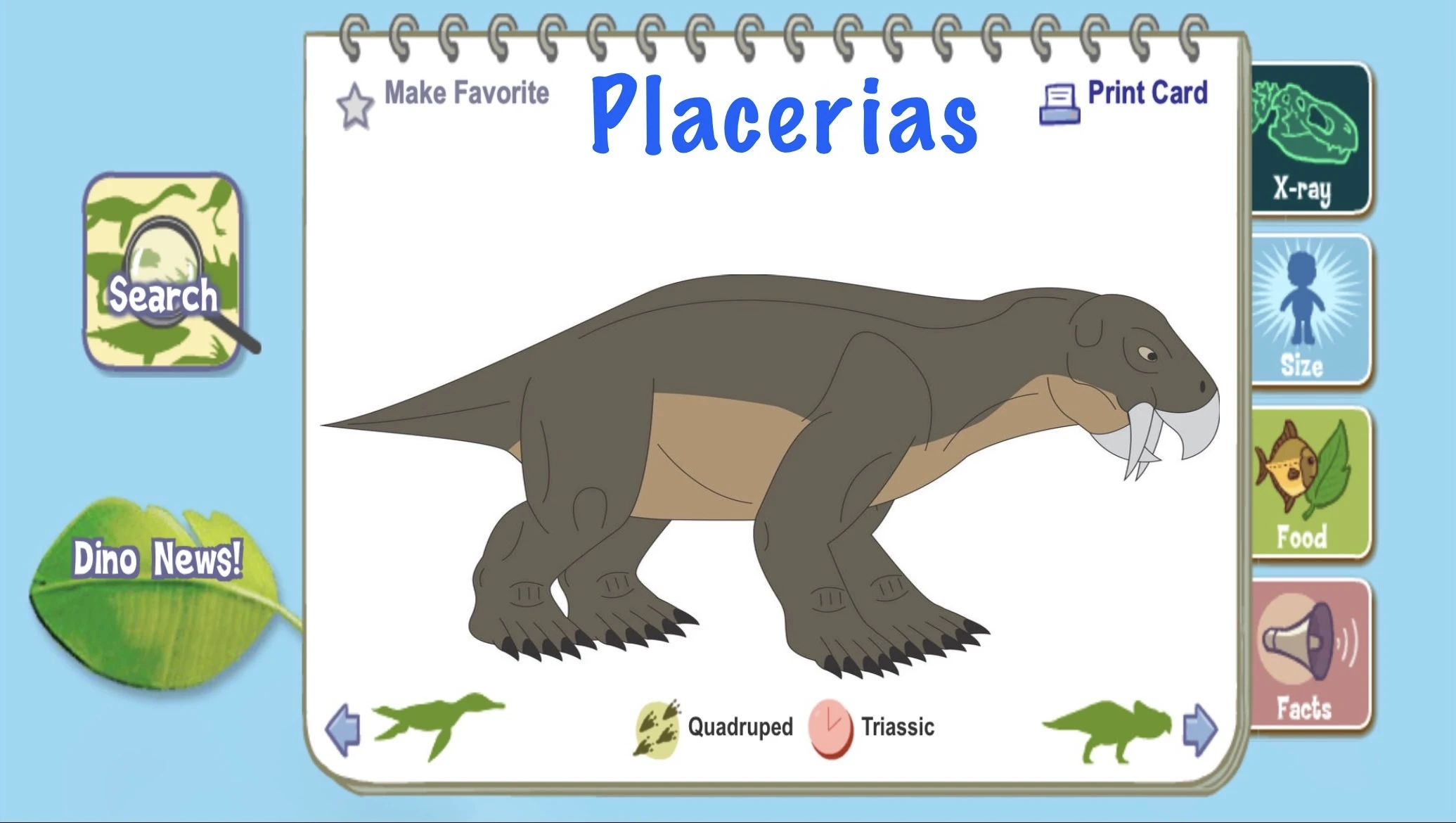 Placerias Dinosaur Train Filed Guide | Fandom