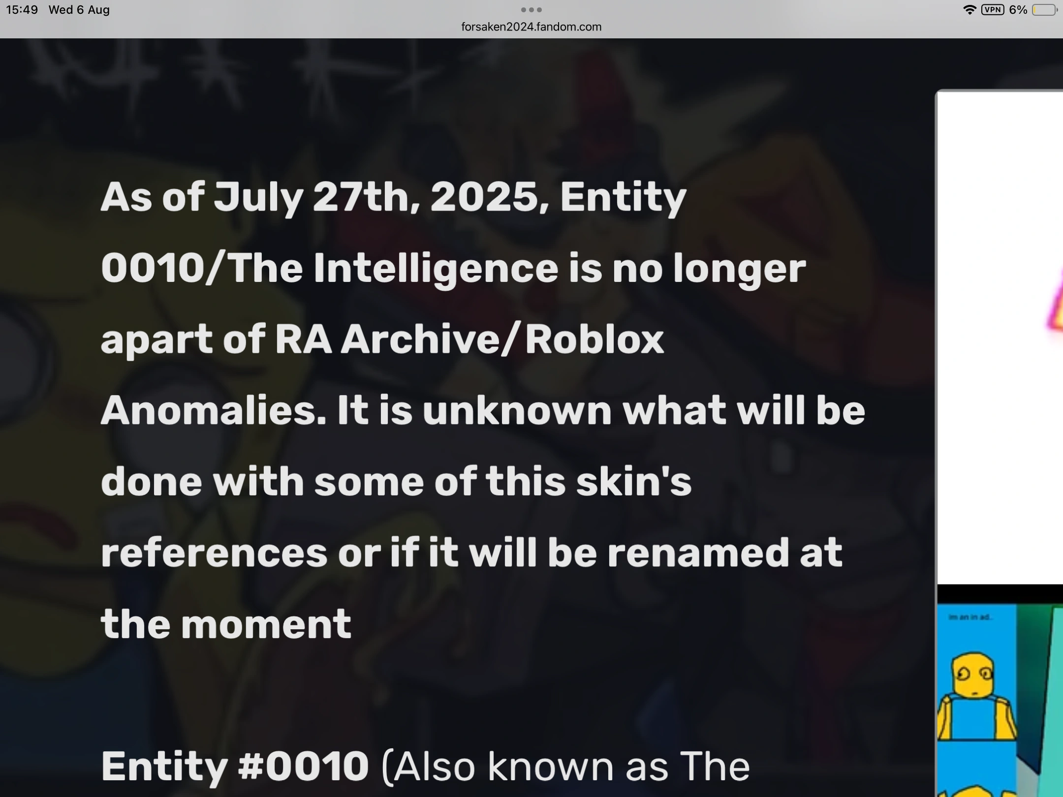 What happend? | Fandom