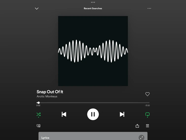 Snap Out Of It - Arctic Monkeys | Fandom