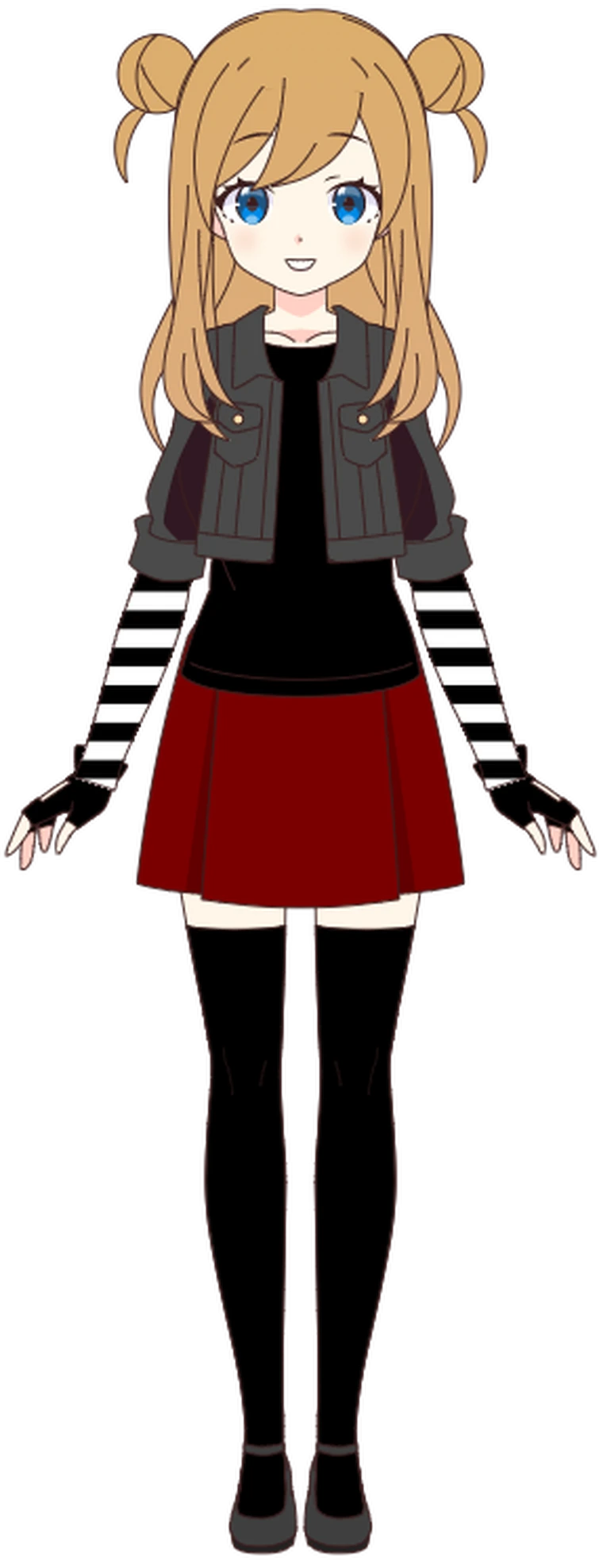 Alyssa, Niki & Puffy using the anime character creator | Fandom