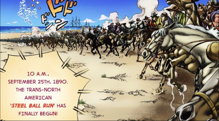 survive and try to win in the Steel Ball Run Race! | Fandom