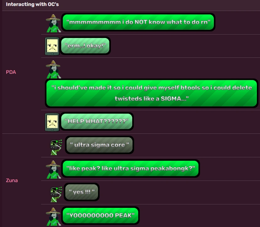 tnc update out.. now with interactions ig | Fandom