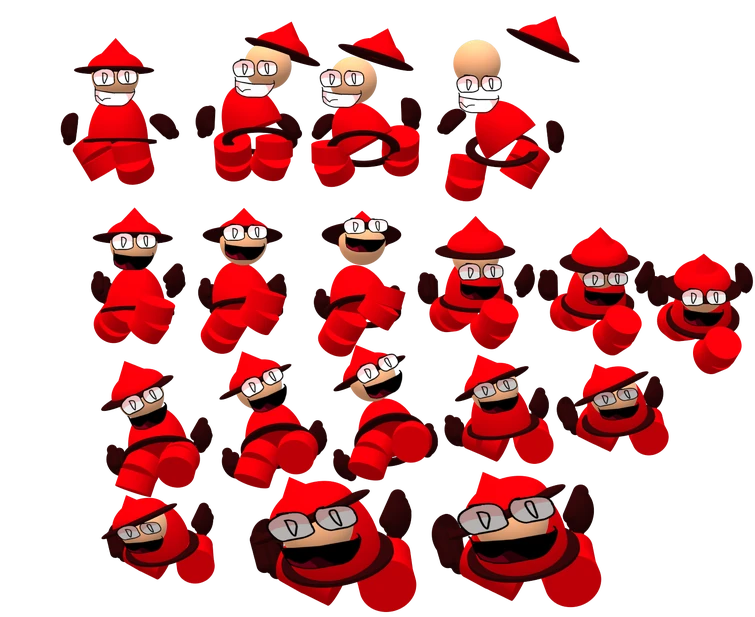 fanmade expunged sprite sheet | Fandom