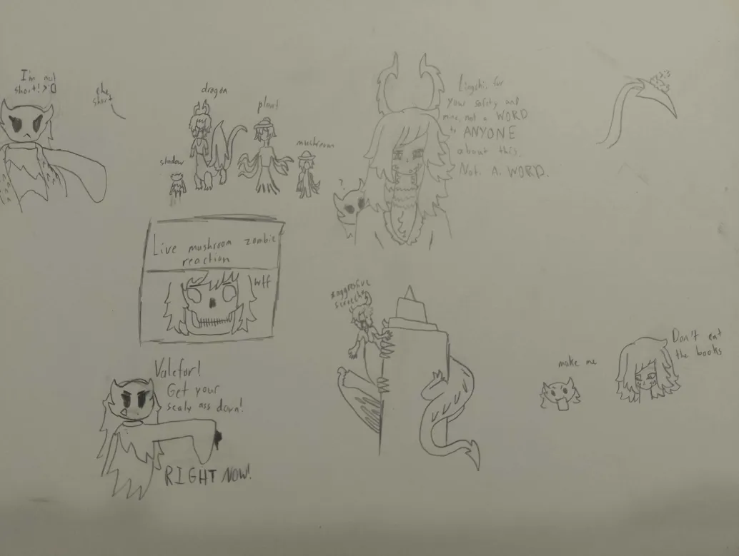 meli and vale doodles ft. lingchi the mushroom zombie | Fandom