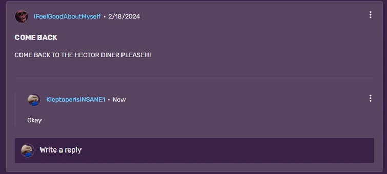 i reply fast | Fandom