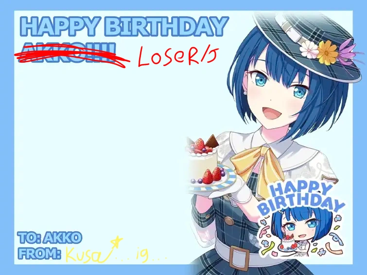 HAPPY BIRTHDAY AKKO!!! | Fandom