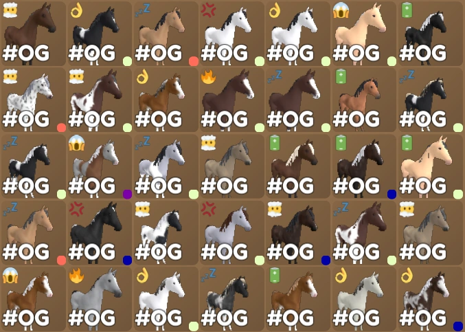 Selling OG Stat horses + Tons of gapple horses! Repost | Fandom