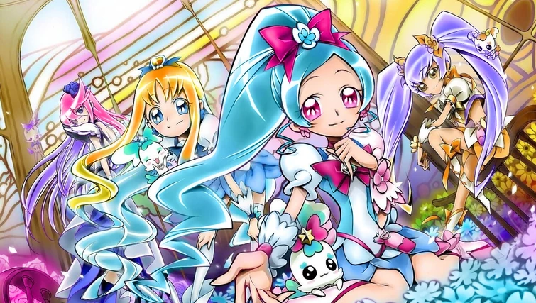 Please comment your favorite official precure art to be featured in a ...