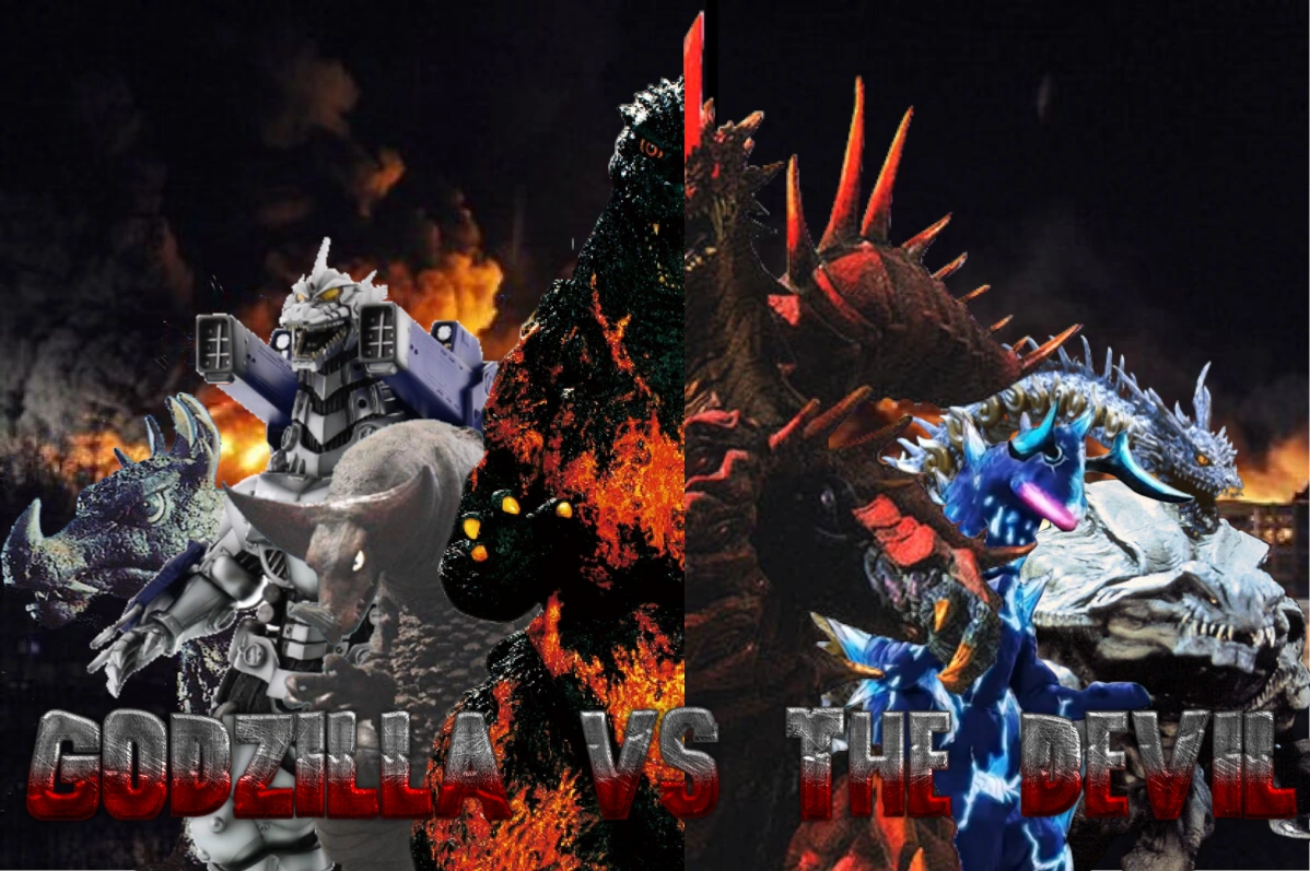Last Godzilla Vs The Devil poster | Fandom