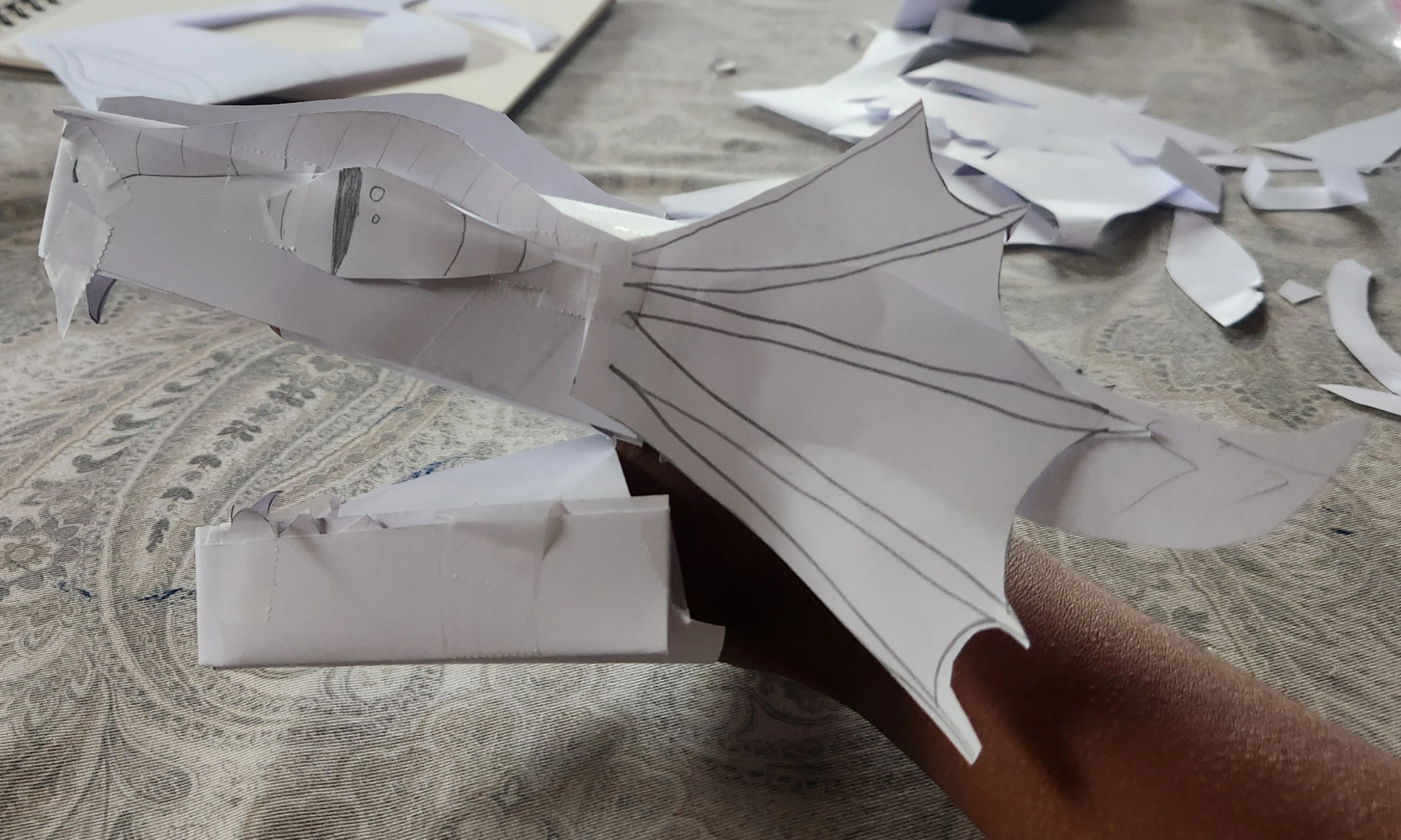 Rainwing head paper puppet! | Fandom