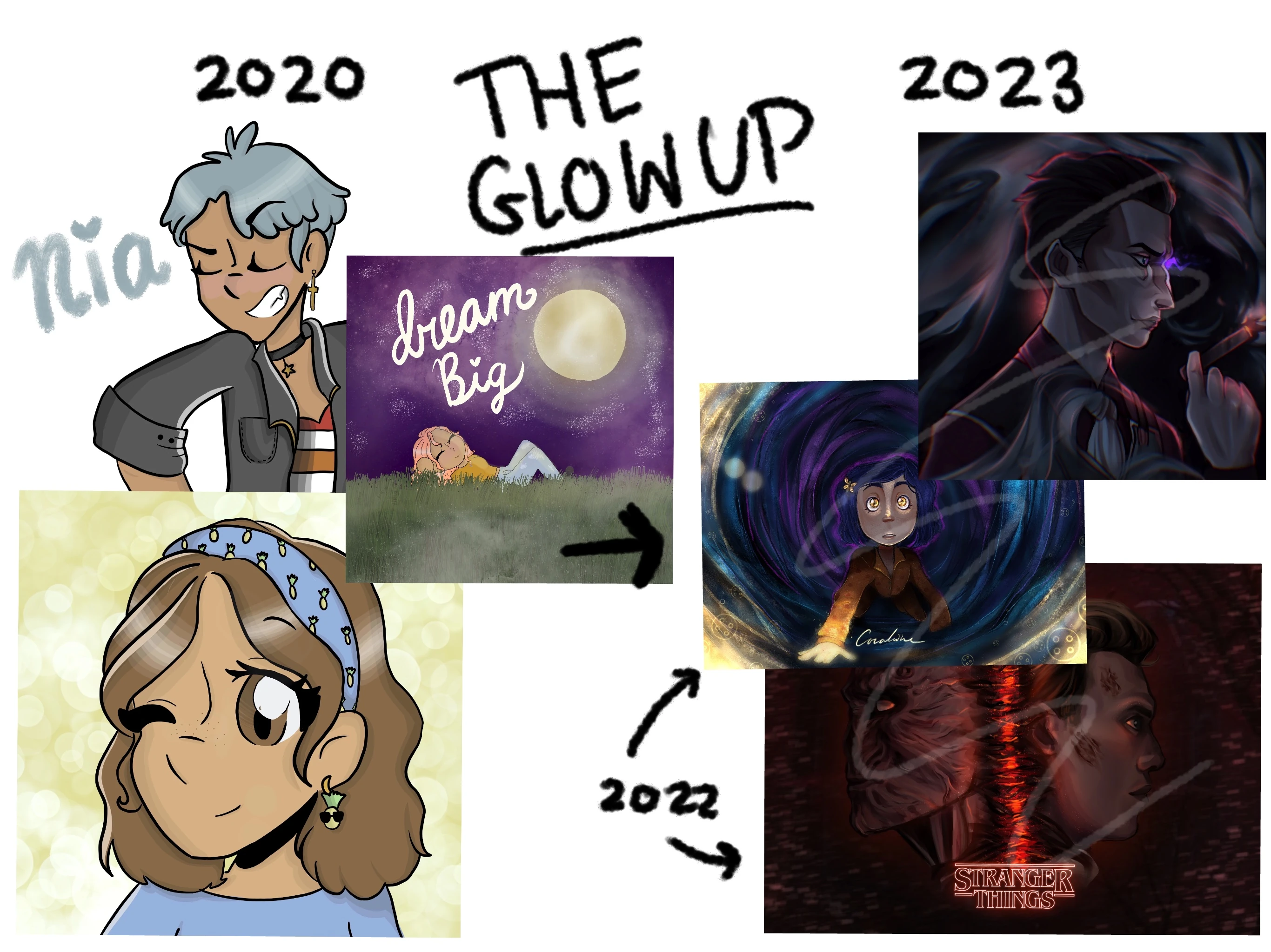LETS APPRECIATE.. MY ART GLOWUP! | Fandom