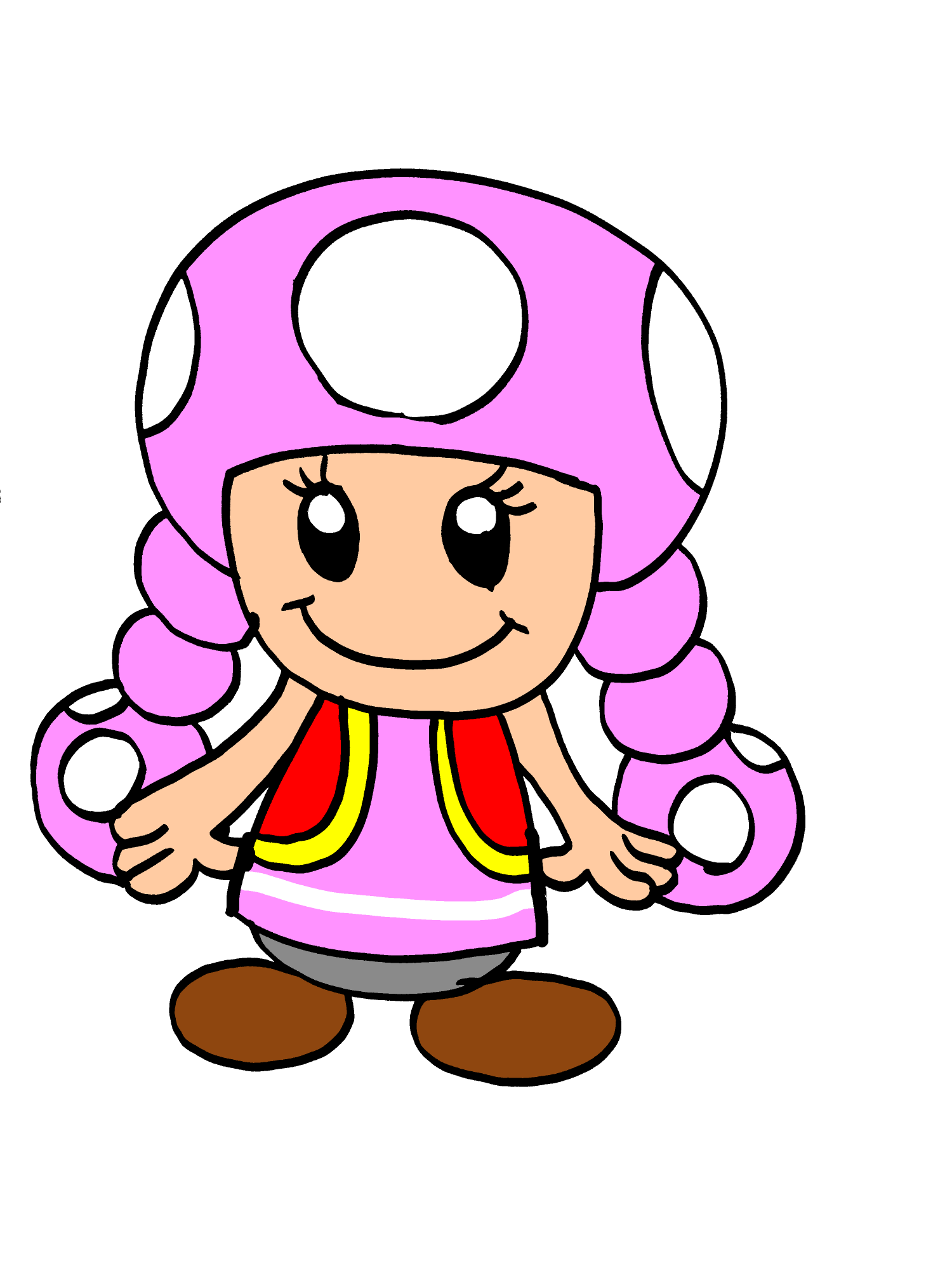My drawing of Toadette | Fandom