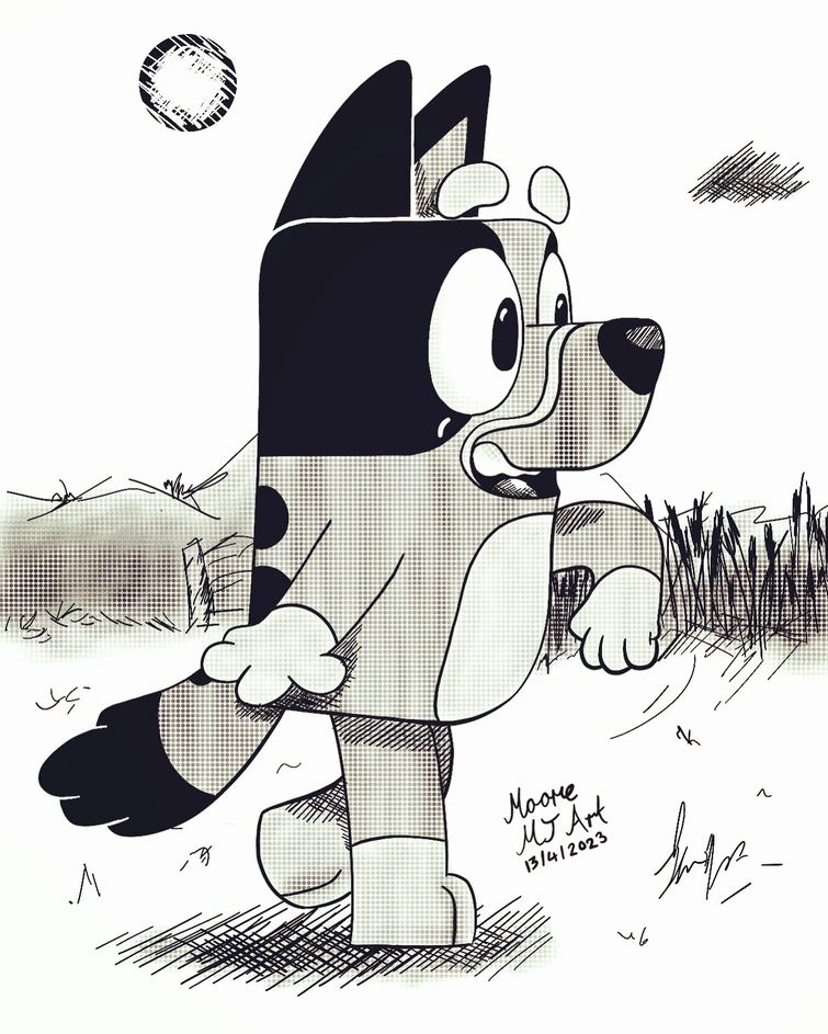 Bluey Classic Comic Artstyle | Fandom