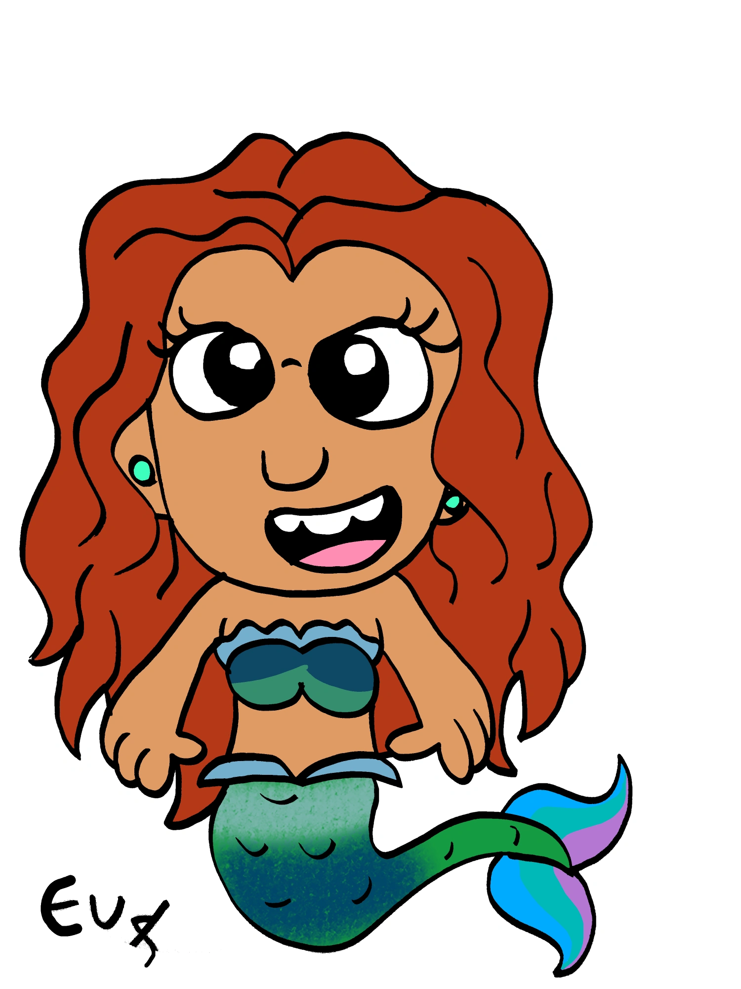 My drawing of Ariel from the new movie | Fandom