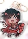Chibi ruby rose keychain | Fandom