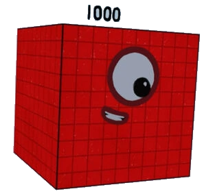 Numberblocks 1,000 to trillion (not harassment) | Fandom