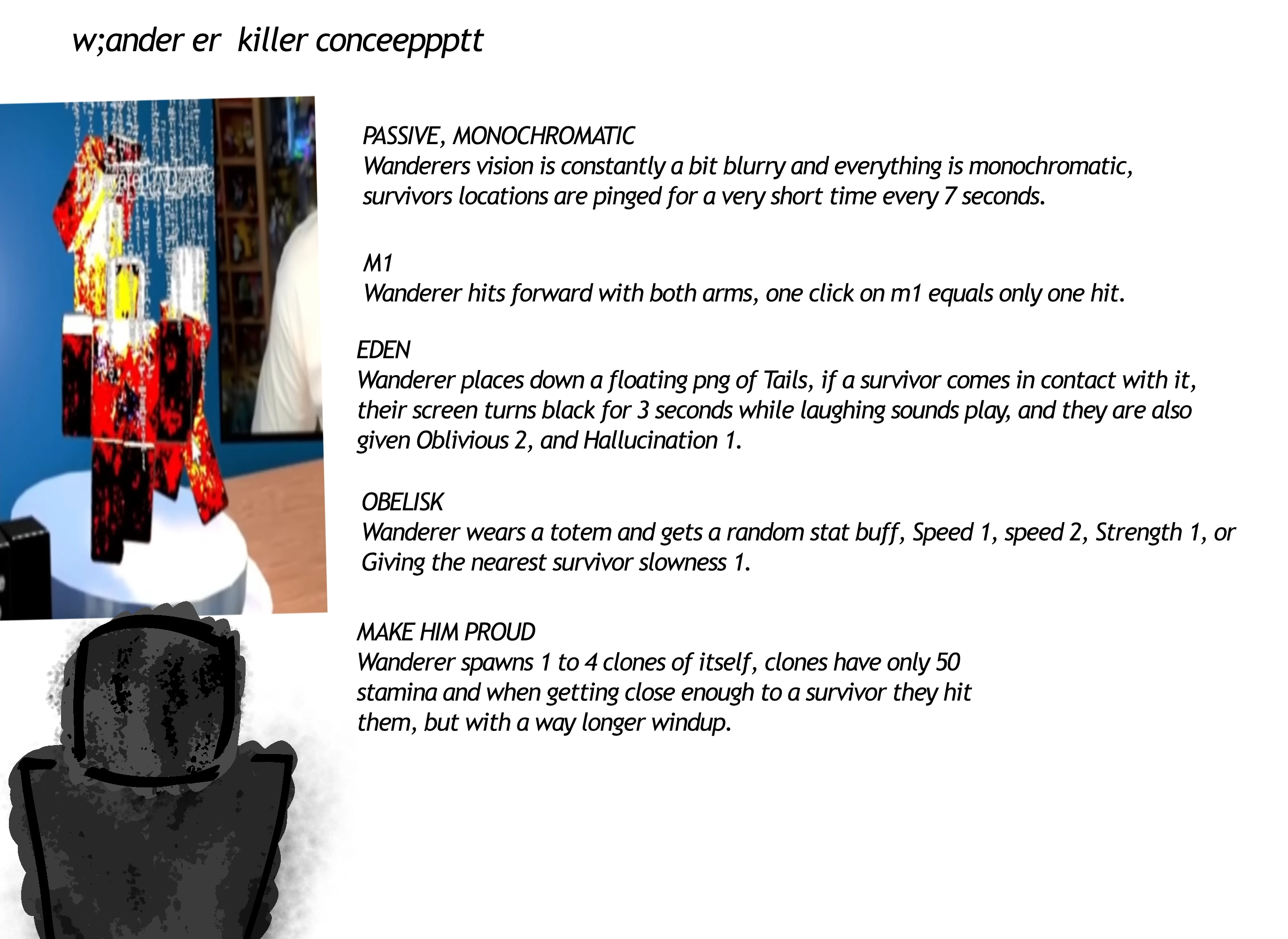 wanderer killa concept | Fandom