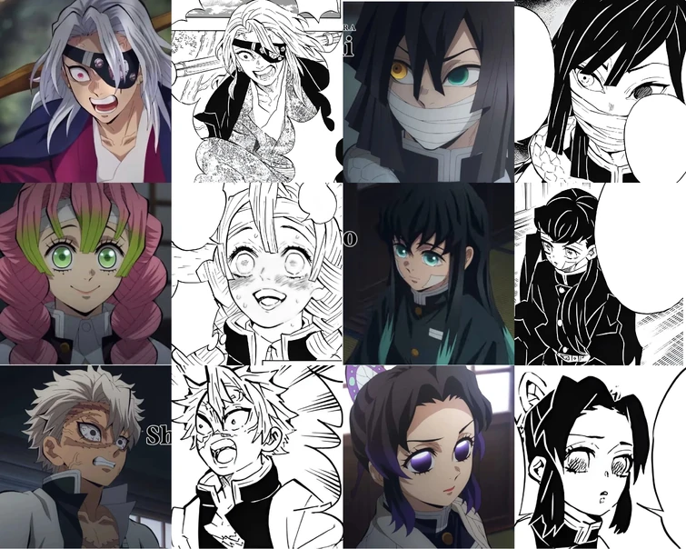 Hashira Training Arc Manga Coloring Contest! | Fandom