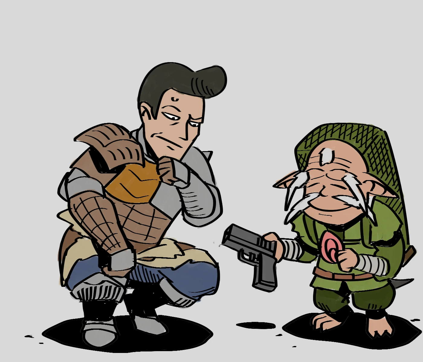 Always fond of the old man | Fandom