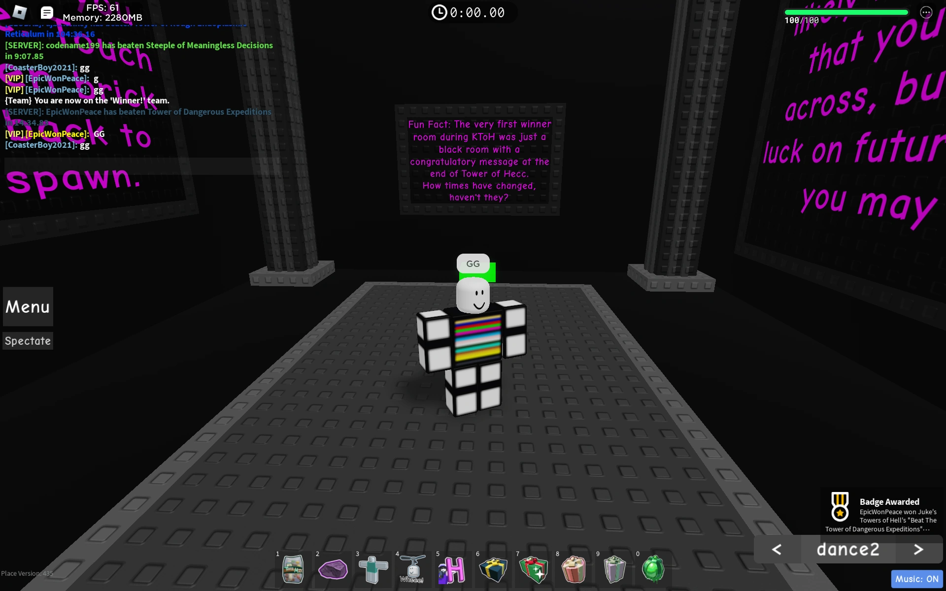 8th intense GG. on my way to beat tots as 100th tower. ToDE | Fandom