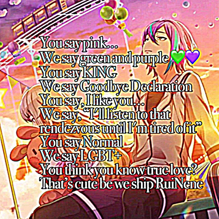 Me getting ready for Valentine’s + White Day RuiNene fanart | Fandom