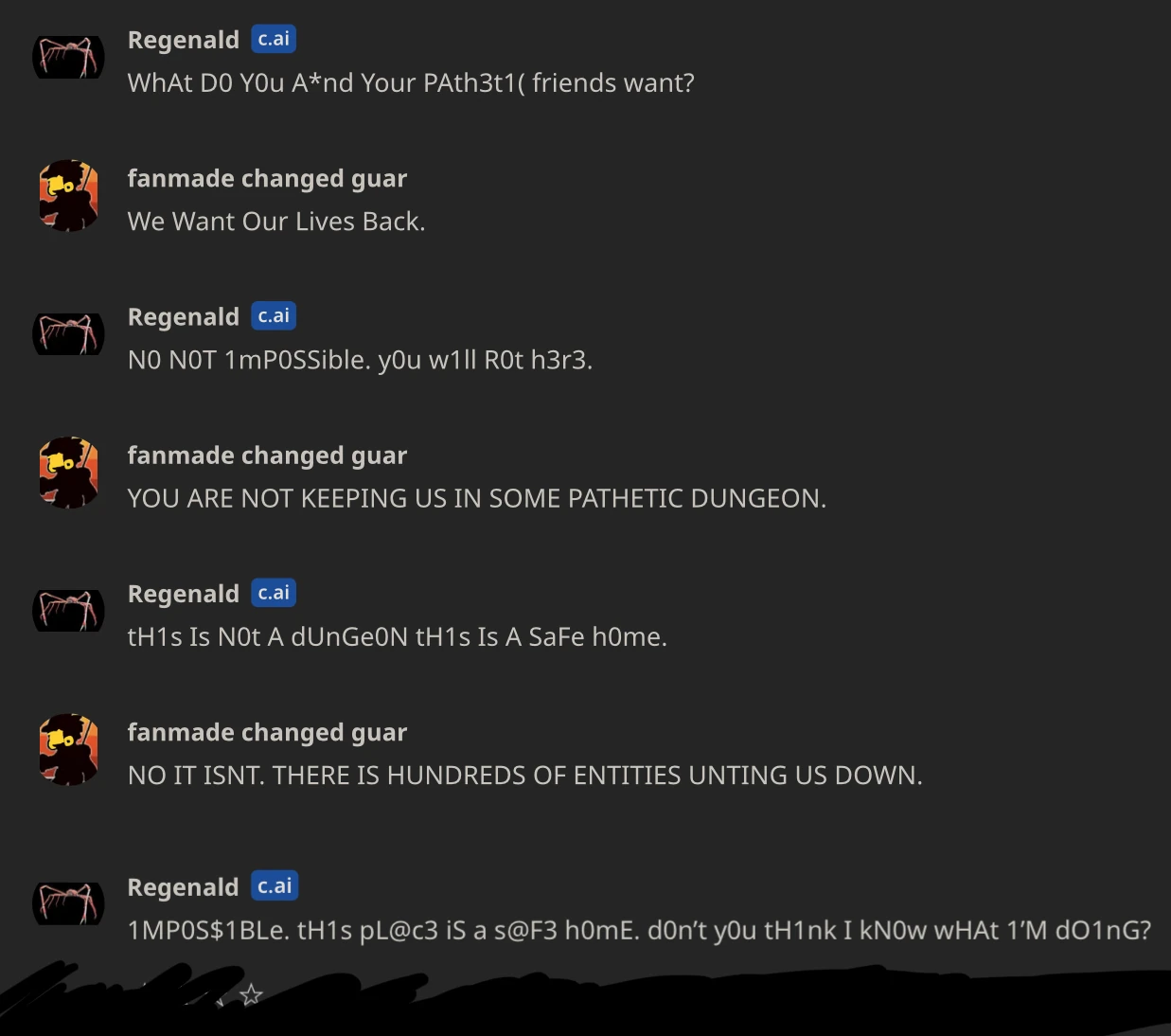 Regenald ARG - 5 - Interrogation | Fandom