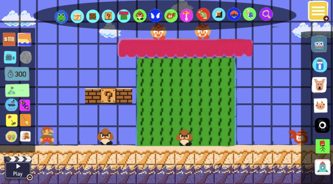 I just made a concept for an SMB1 Beach Theme for SMM3! | Fandom