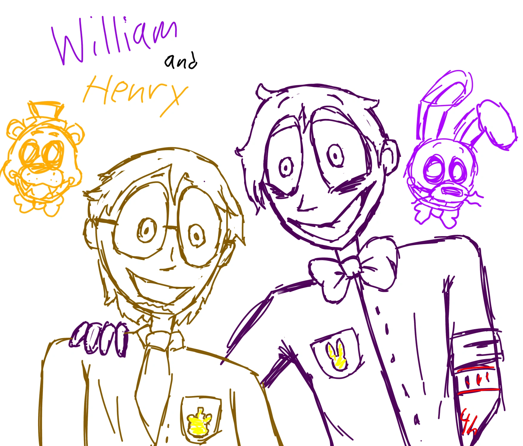 William and Henry (sketch) | Fandom